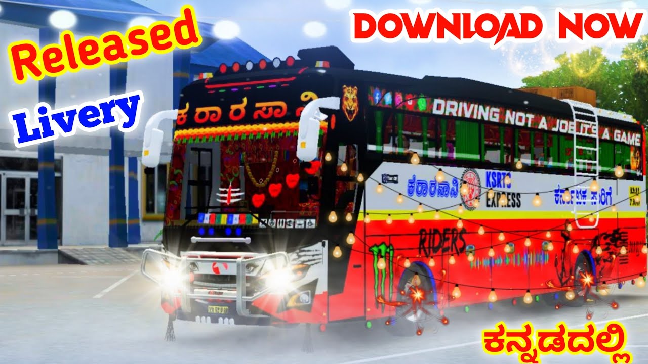 🤩KSRTC BUS LIVERY SPECIES RELEASED DOWNLOAD NOW IN BUSSID GAME ...