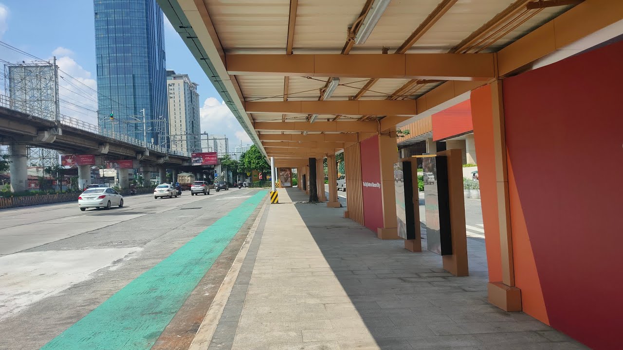 MAS PINAGANDANG BUS STATION!VERTIS NORTH BY AYALA LAND!EDSA CAROUSEL ...