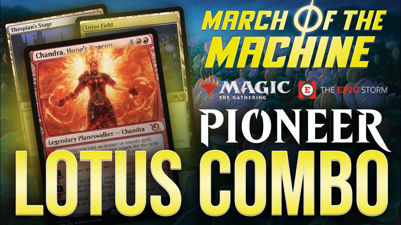 Chandra, Hope's Beacon is 🔥 FIRE 🔥 Pioneer Lotus Combo! March of the ...