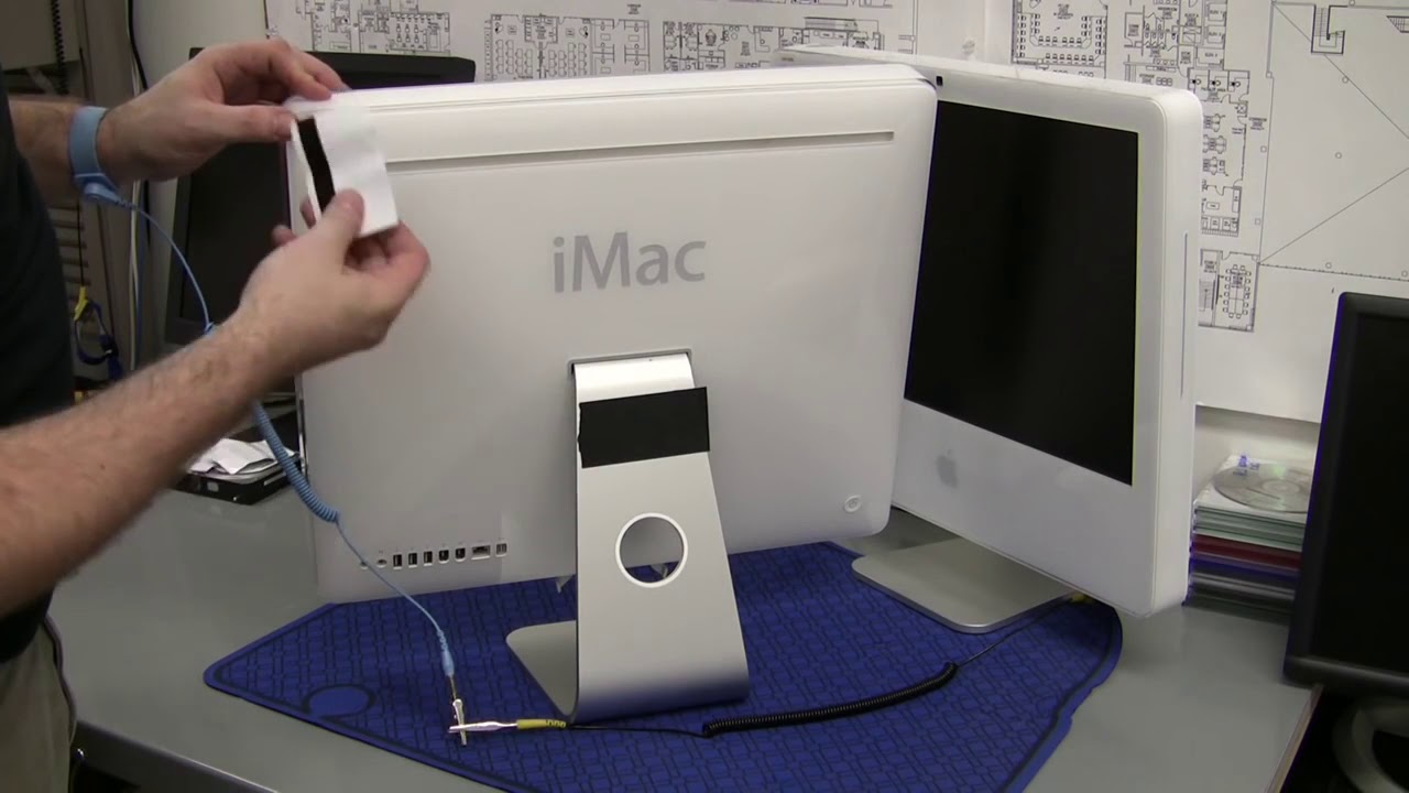 How toTake Apart an iMac - Part 1 (Remove Front Panel) - YouTube