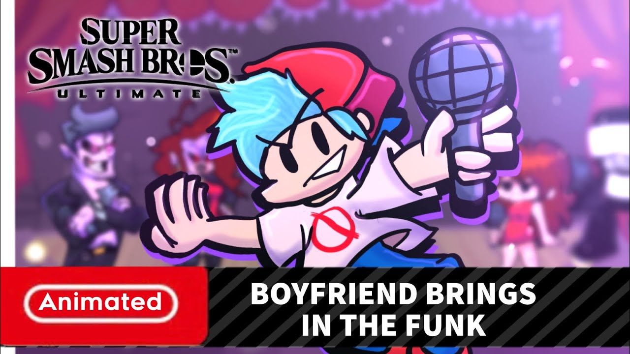 What if FNF “Boyfriend” was in Smash Bros? - Animated Moveset - YouTube