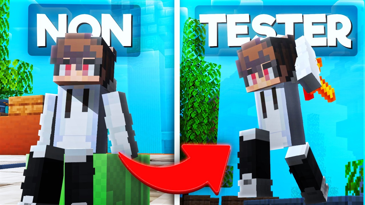 I Became A Minecraft Tier Tester - YouTube
