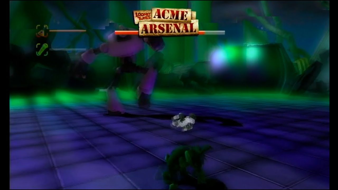 Looney Tunes: Acme Arsenal Title Screen (PS2, Xbox 360, Wii) - YouTube