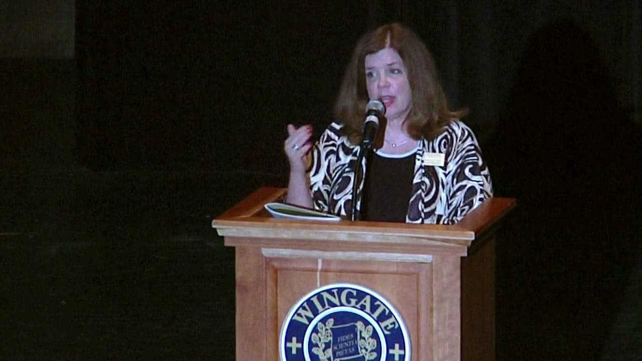 Wingate University Accepted Students Day - Dr. Martha Asti - YouTube