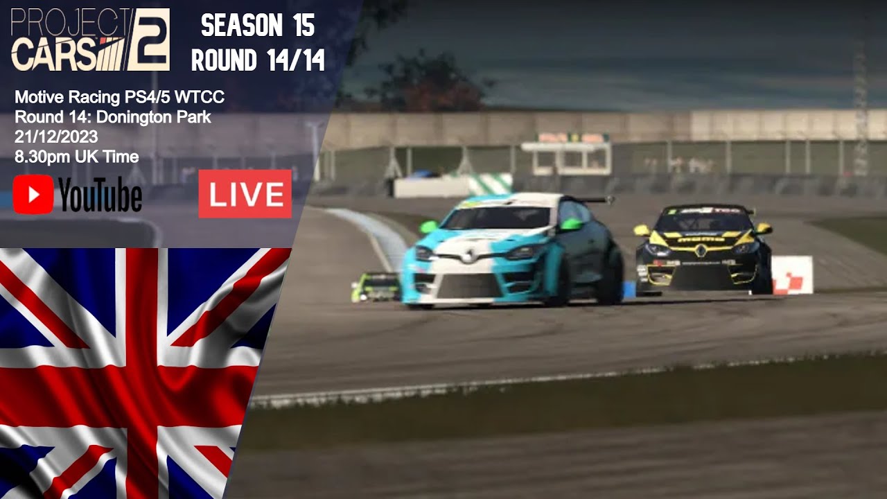 Project Cars 2 | Motive Racing WTCC | PS4/5 | S6 - R42/42: Donington ...