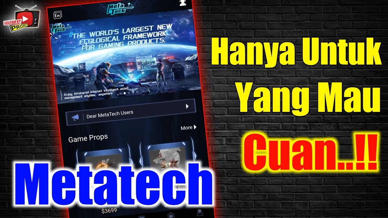 Bukan Catly..! Khusus Yang Mau Cuan, Cara Dapat Uang Dari Internet, Metatech Tempat Staking ...