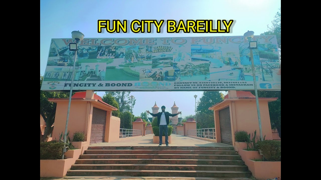 Fun City Bareilly #funny rides enjoyment # - YouTube