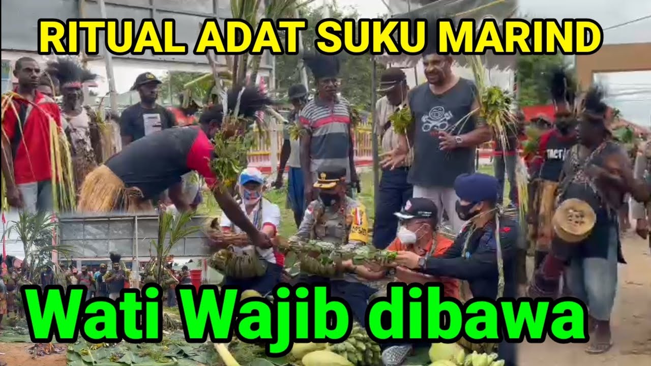 Ritual Adat suku Marind Merauke papua || PON XX PAPUA || Torang Bisa ...