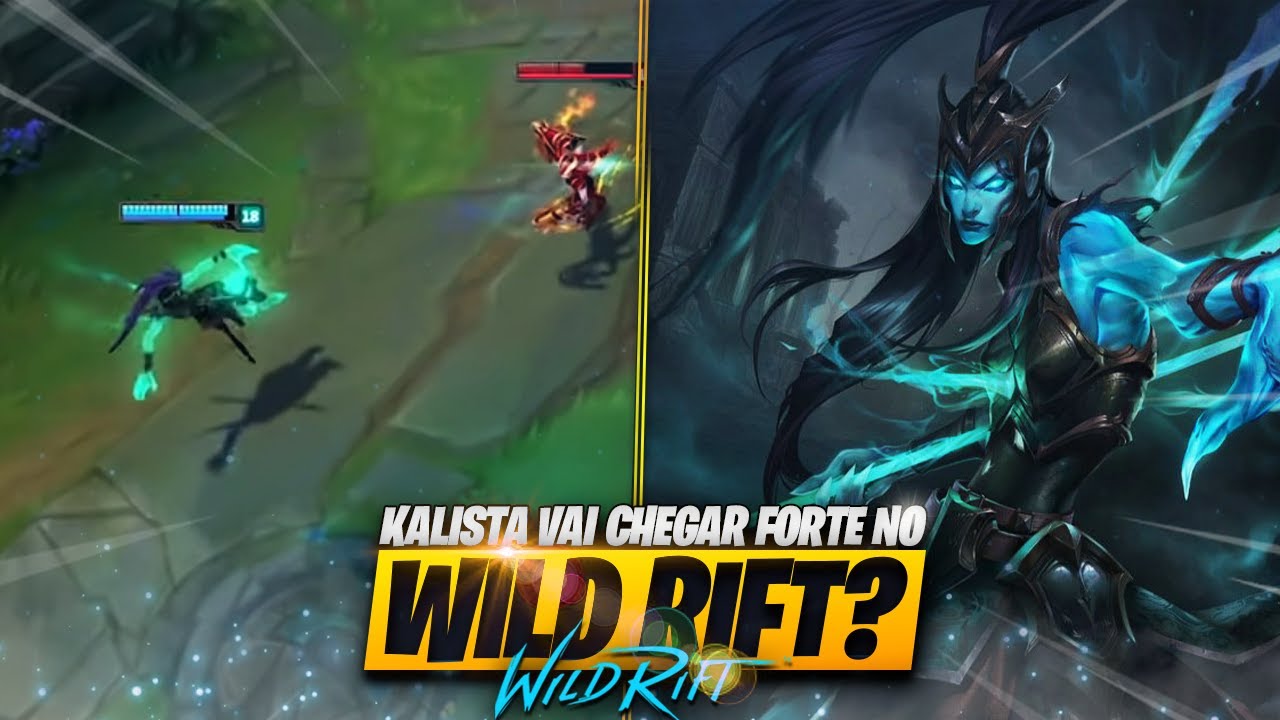 Conheça a KALISTA e Suas HABILIDADES Antes Dela Chegar ao WILD RIFT ...
