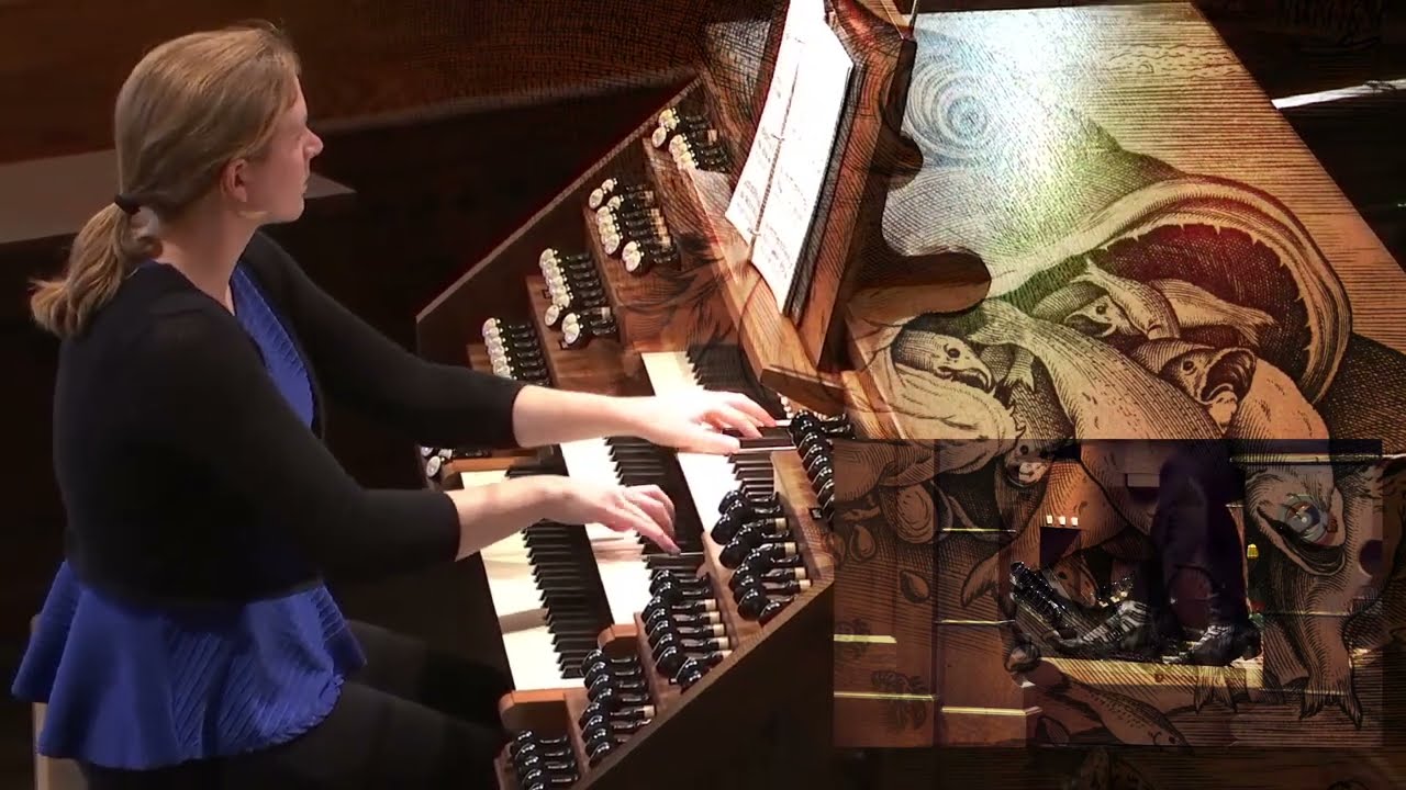 Udi Perlman: Big Fish Eat Little Fish - Carolyn Craig, organ - YouTube