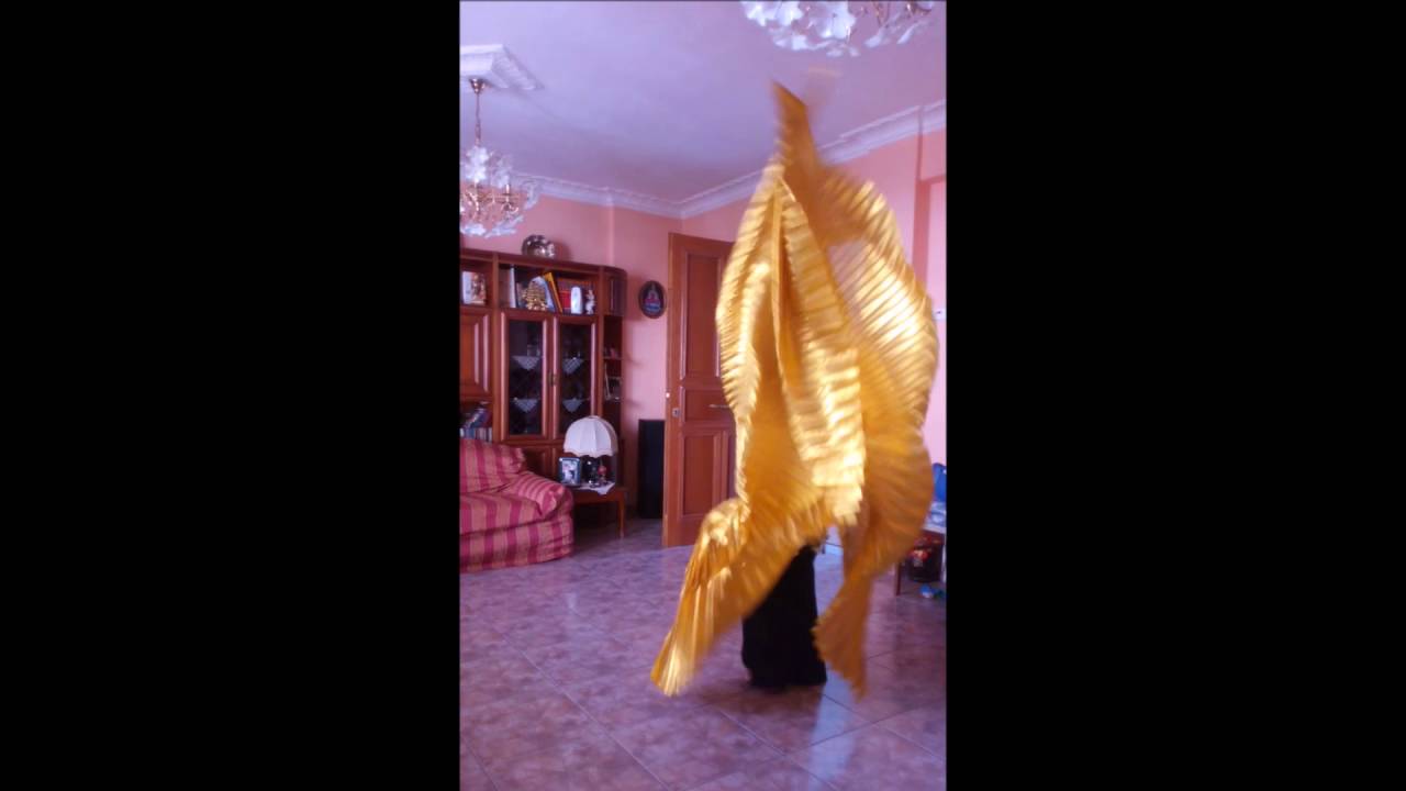 Bollywood dance, belly dance with Isis wings and drum solo - YouTube