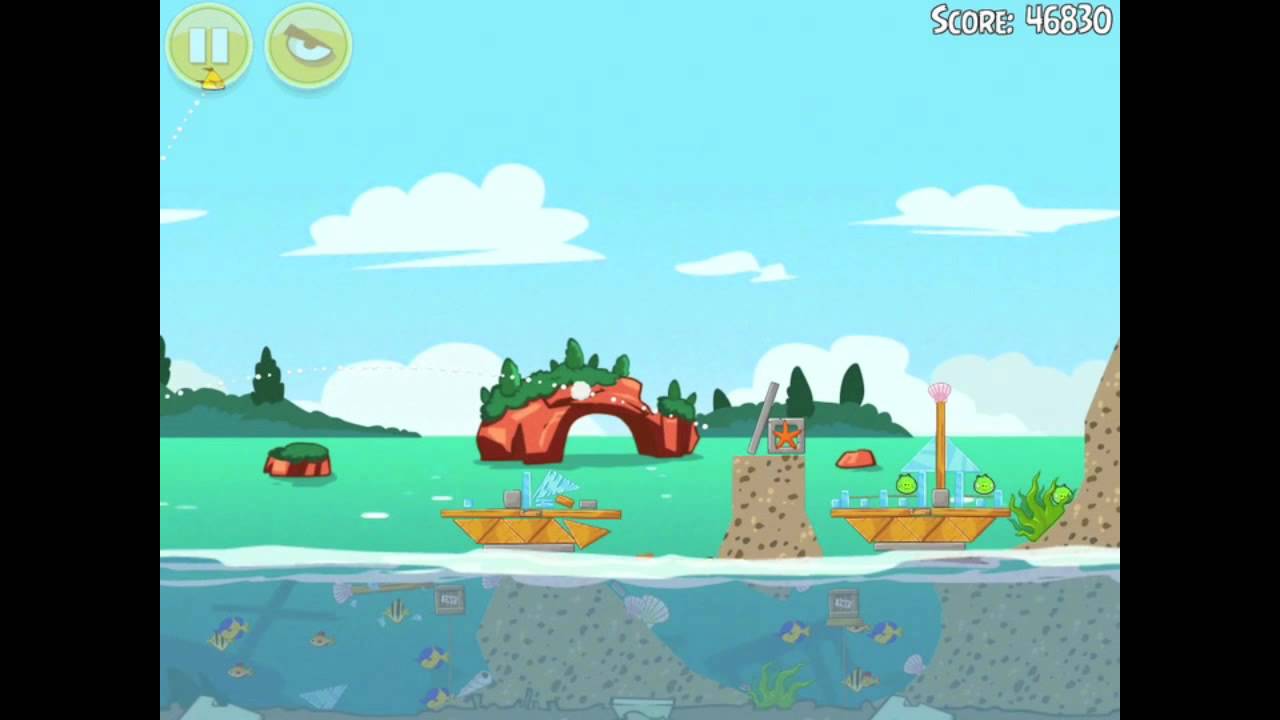Angry Birds Seasons Piglantis 1-14 Walkthrough 3-Star - YouTube