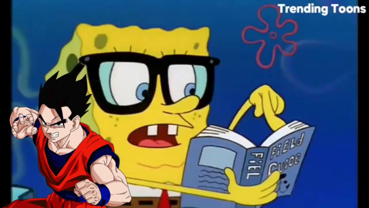 Dragon ball Z the Z fighters portrayed by spongebob - YouTube