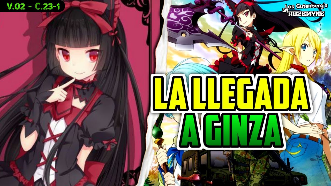 Itami y sus Waifus llegan a Ginza / RECAP GATE / V02 - C23-1 - YouTube