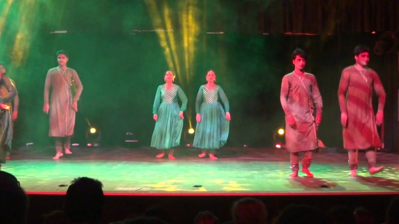 KADAMB dance ensemble - Tarana (Basant raaga) "Namaste,Russia" St ...