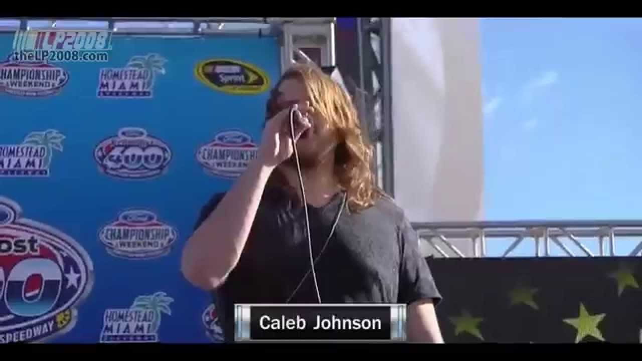 Caleb Johnson @ Homestead Miami, Nascar Sprint Cup 2014 - YouTube