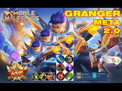 1000 SUBSCRIBERS || CORE || GRANGER || GAMEPLAY || MOBILE LEGENDS: BANG ...