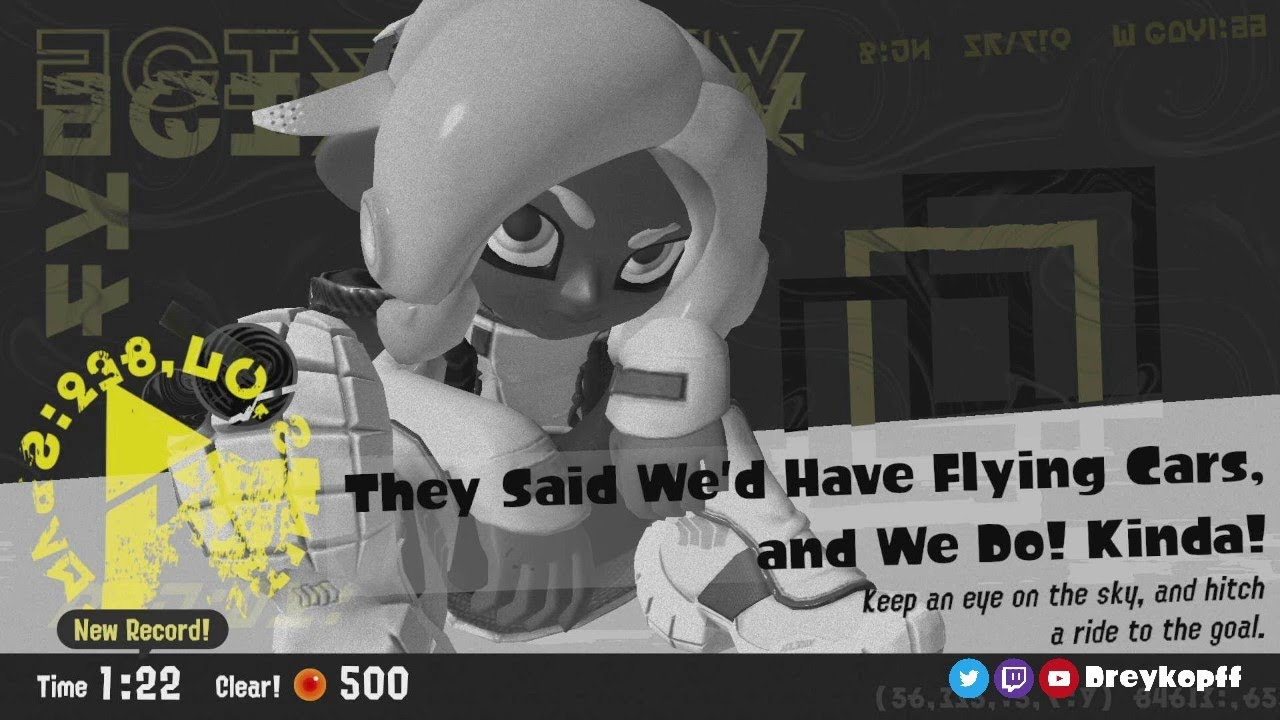 Splatoon 3 | IL Speedrun | 3-2 in 1:22 (They Said We'd Have Flying Cars ...