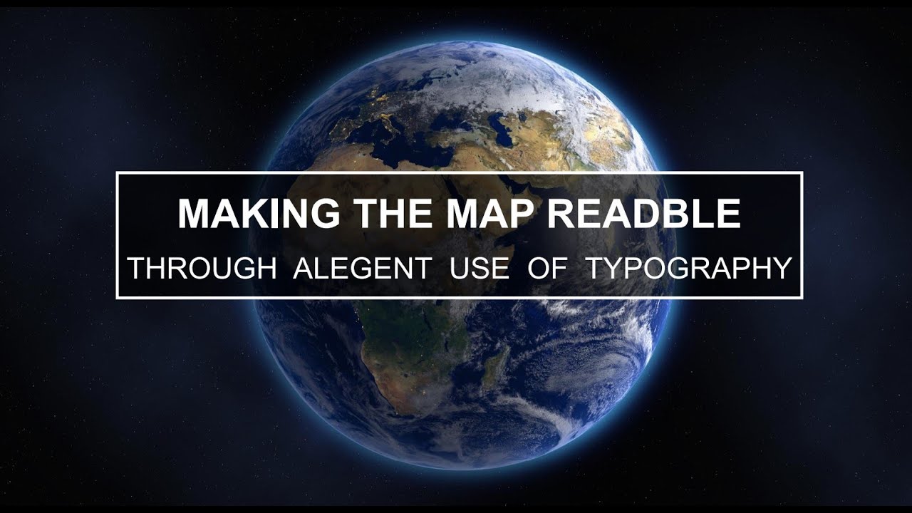Lettering method on maps | Typography on maps | University of Rajshahi ...