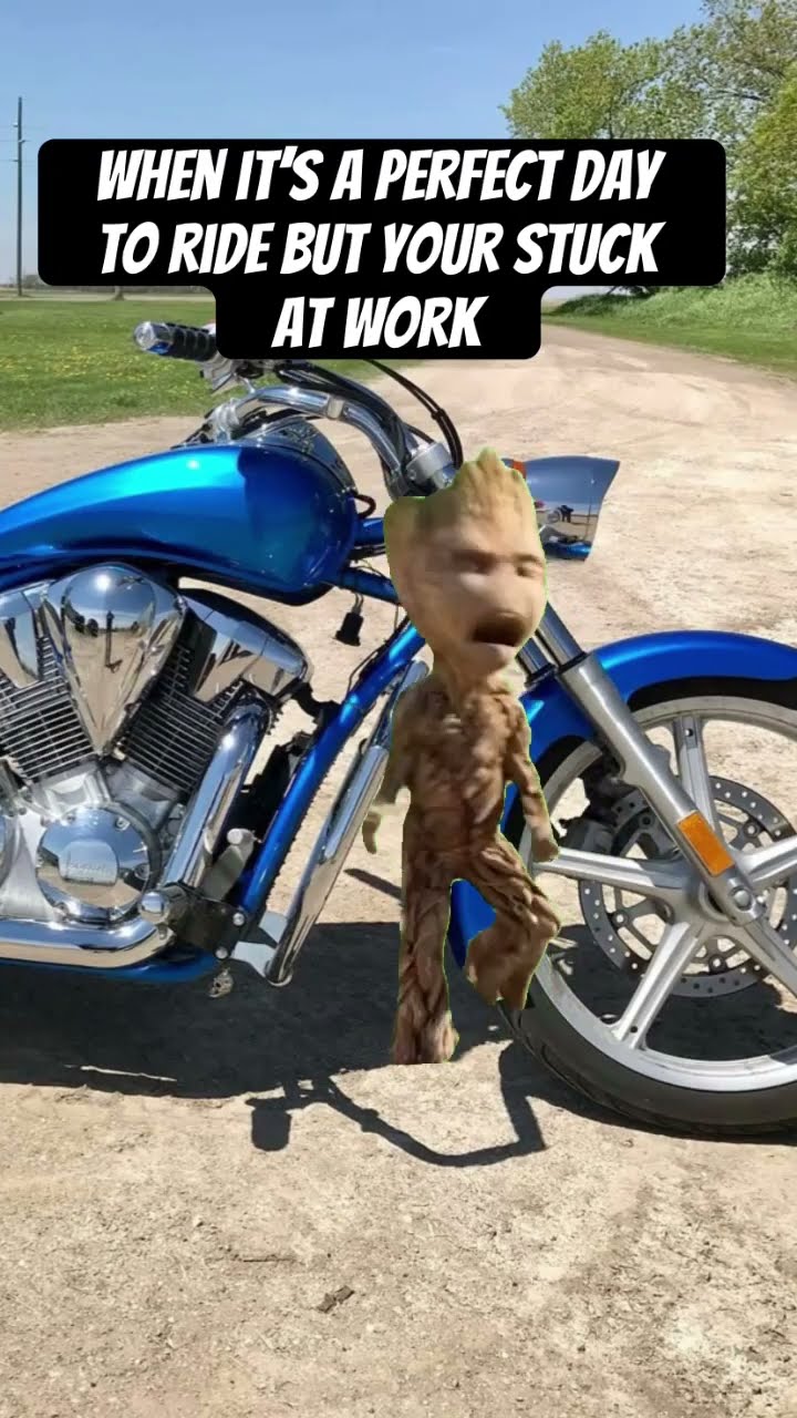 When it’s a perfect day to ride but your stuck at work - YouTube