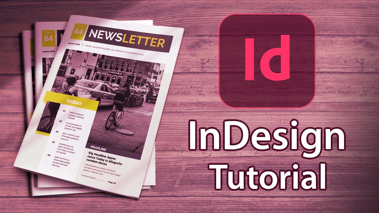 Adobe Indesign Tutorial For Beginners - 2024 - Youtube