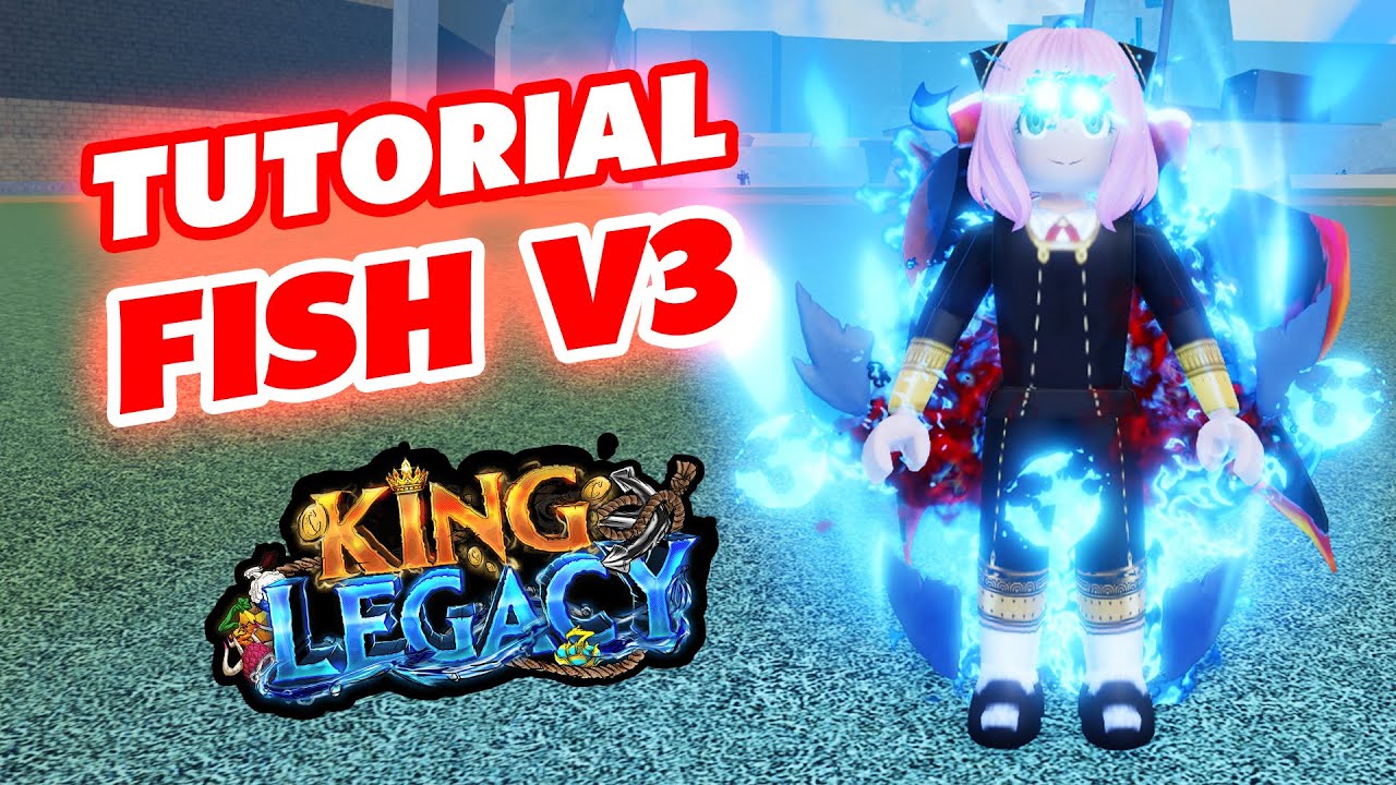 TUTORIAL CARA AWAKEN RACE FISH V3 DI KING LEGACY #roblox #kinglegacy ...