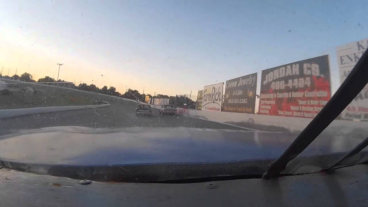Highland Rim Speedway: Alex Bates Pure Stock Heat 6/14 - YouTube