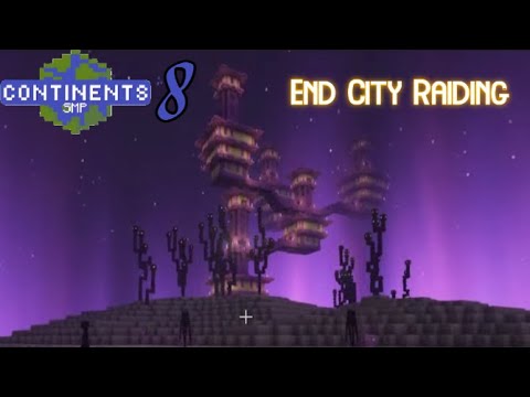 End City Raiding (With Shaders!) | Continents SMP S1 Episode 8 ...