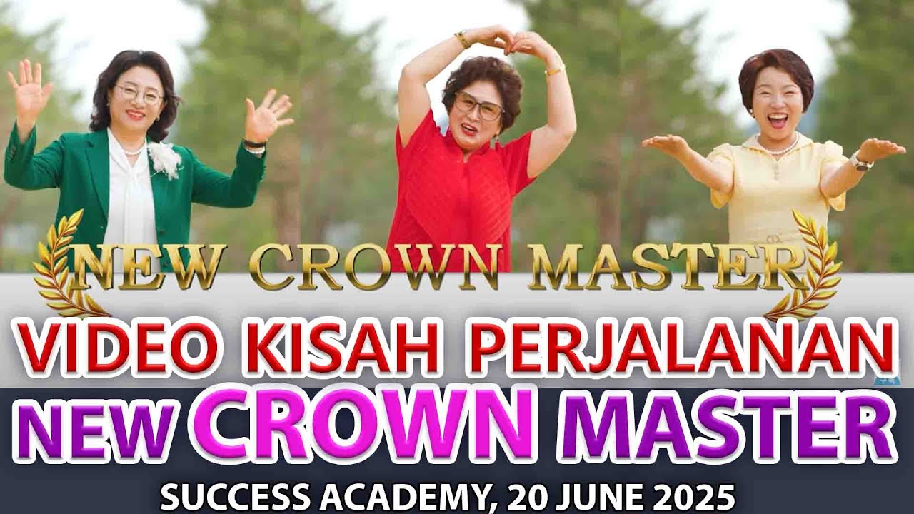 Video Kisah Perjalanan 3 New Crown Master, Success Academy Atomy Korea ...