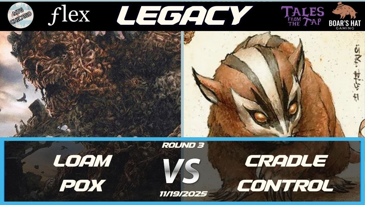 Loam Pox VS Cradle Control [MTG Legacy Round 3] - YouTube