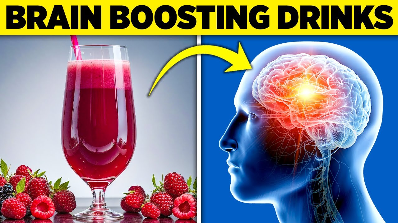 10 Brain Boosting Drinks that Improve Brain Function - YouTube