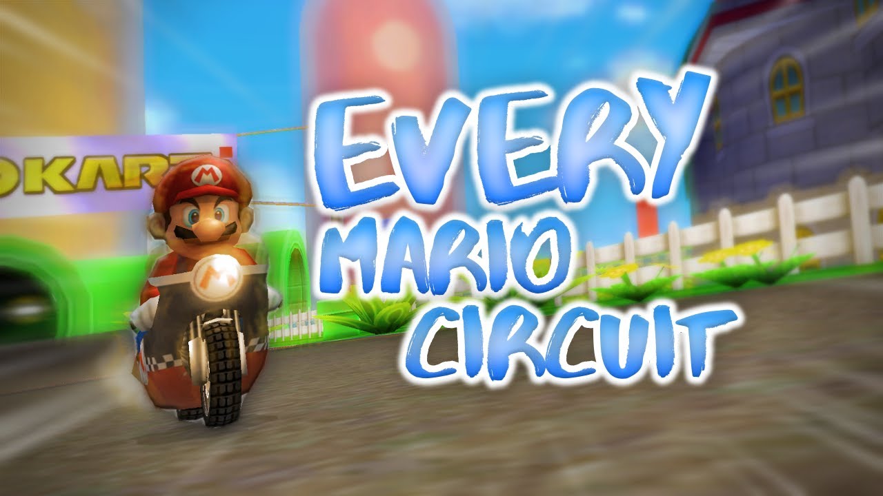 This is EVERY Mario Circuit Custom Track in Mario Kart Wii - YouTube
