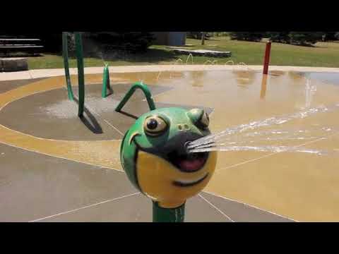 Elora Gorge Conservation Area Splash Pad 2019 - YouTube