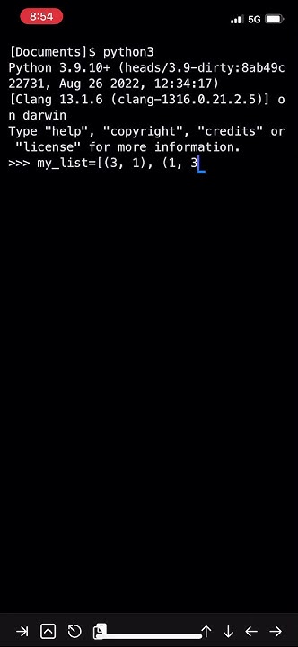 Python: Sort List Of Tuples By First Element - YouTube