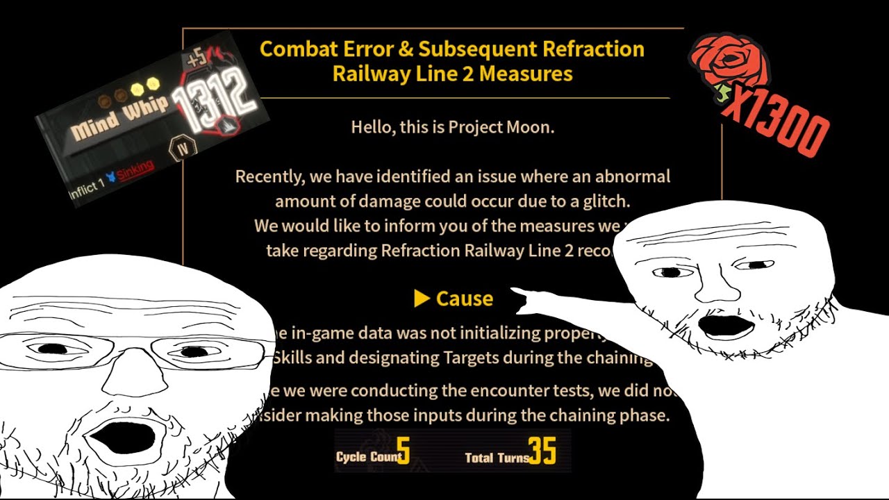 Limbus Company - The Super Mega Damage Bug Incident Part 1 - YouTube
