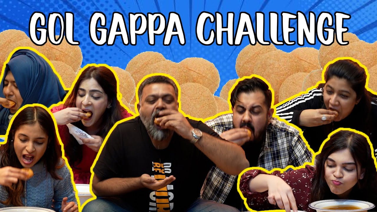 Gol Gappa Challenge | With Jazzy - YouTube