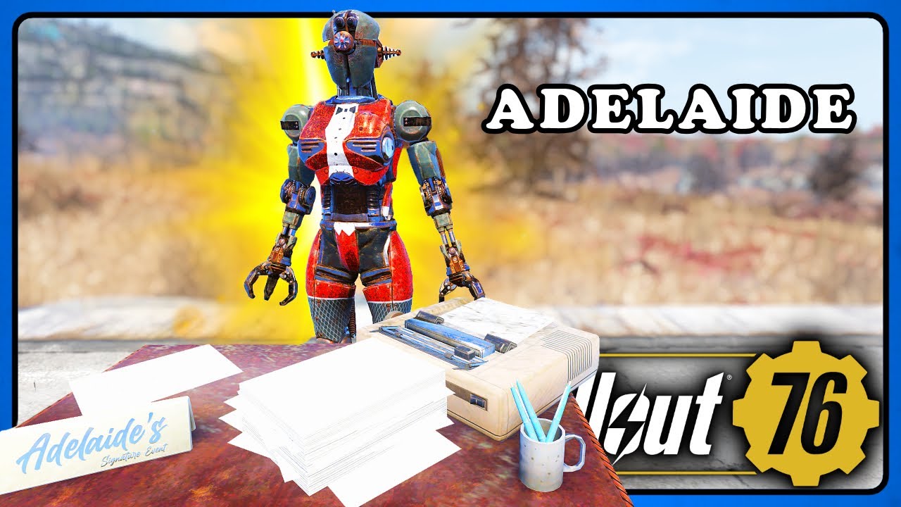 Fallout 76: The 'Real' Companion: Adelaide - YouTube