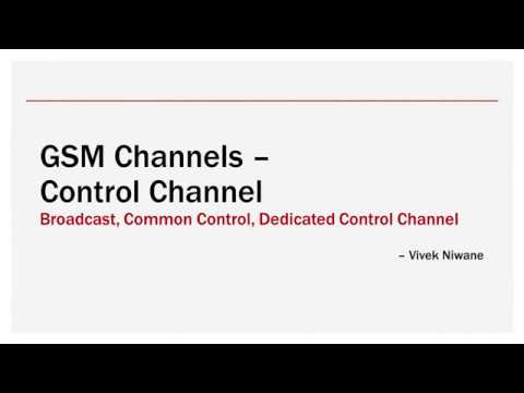 GSM Channels – Control Channel - YouTube