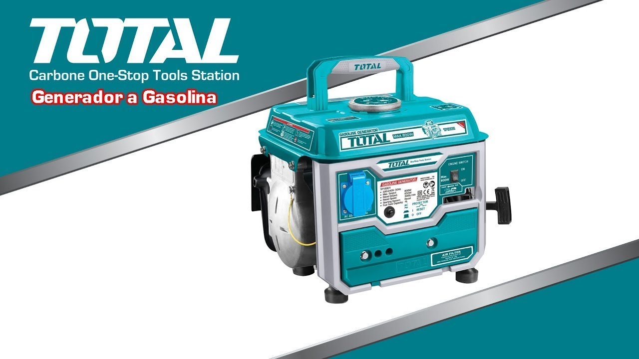 Generador a Gasolina Total Tools Carbone - YouTube