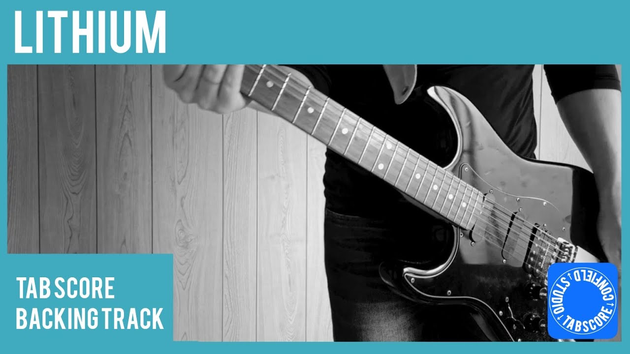 Nirvana | Lithium | Guitar Cover | Tutorial | W/Tabs - YouTube