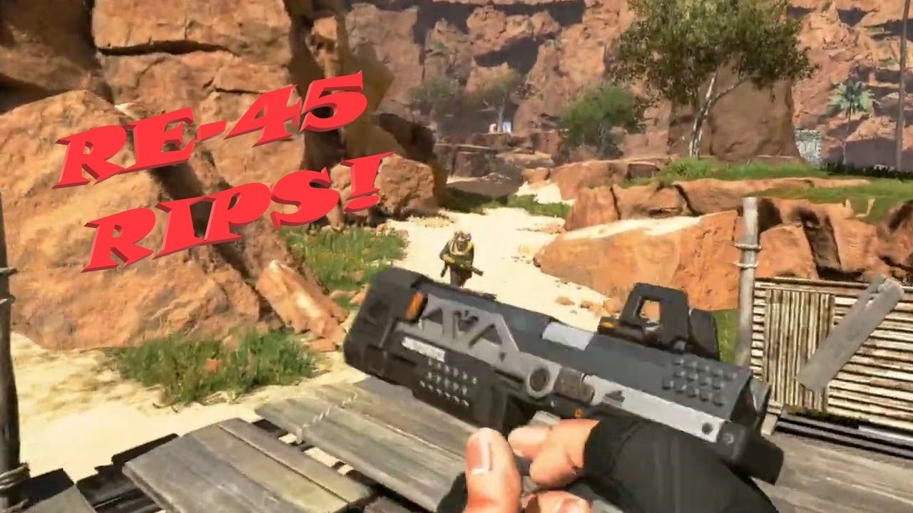 No Regs - RE-45 Rips (Is Chocolate Really Candy?) - Apex Legends - YouTube