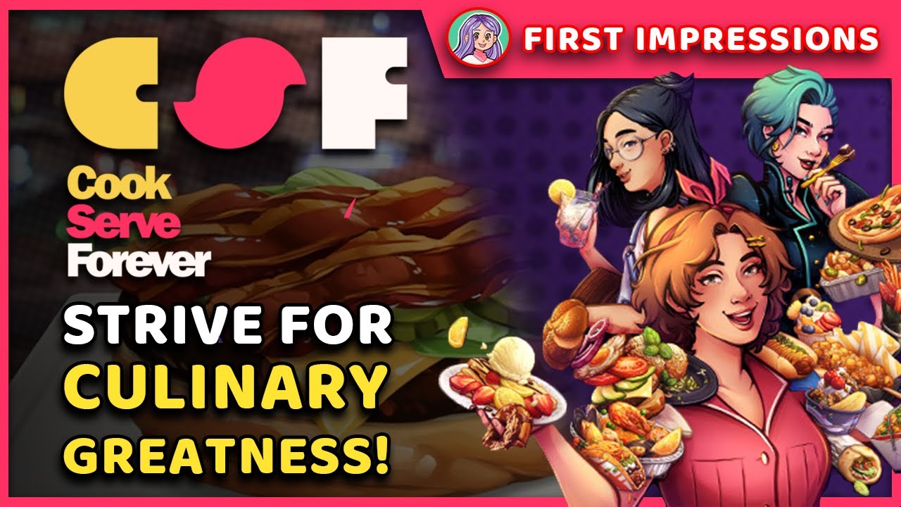 I AM NOT CUT OUT FOR FOOD SERVICE | Cook Serve Forever (Demo) - First ...