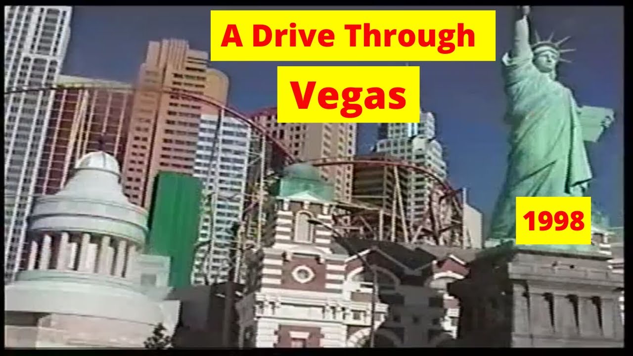 Driving through Las Vegas in 1998 - YouTube