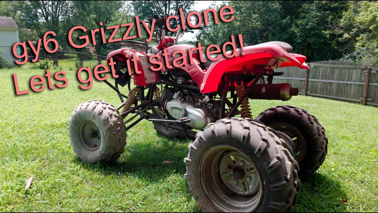 This 150cc Chinese SunL quad is a mess - YouTube