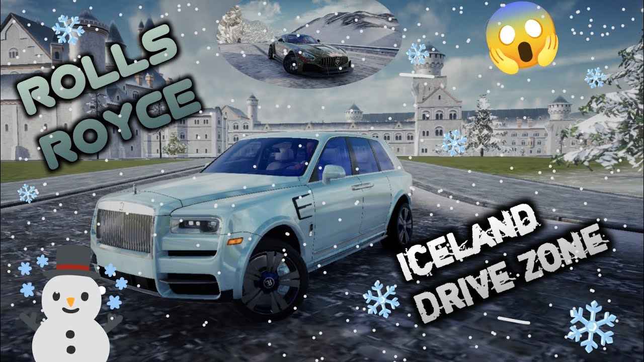 Drive Zone ☃️ ️ Iceland New Update Winter season|| Rolls Royce 😱💯 Rice ...