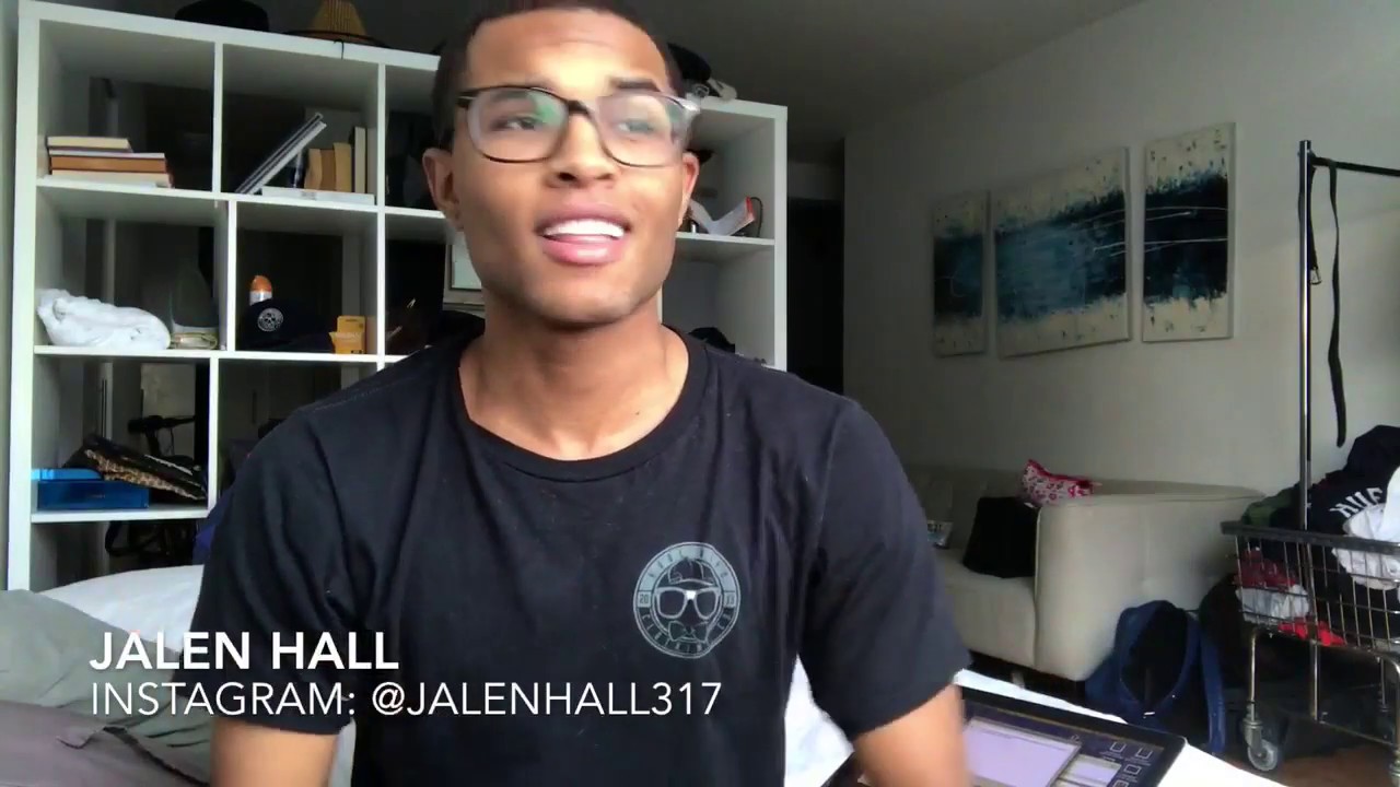 Day In The Life Of A Model in New York- Jalen Hall - YouTube