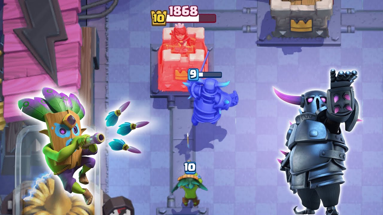 We Finally Made It to a NEW Arena! (Pushing To 9000 Trophies) - YouTube
