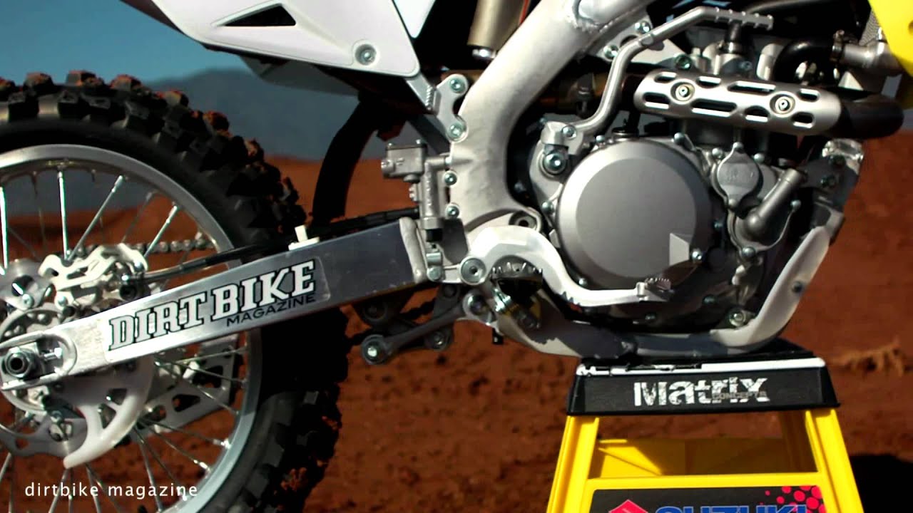 Inside the 2013 Suzuki RMZ 450_Dirtbike Magazine - YouTube