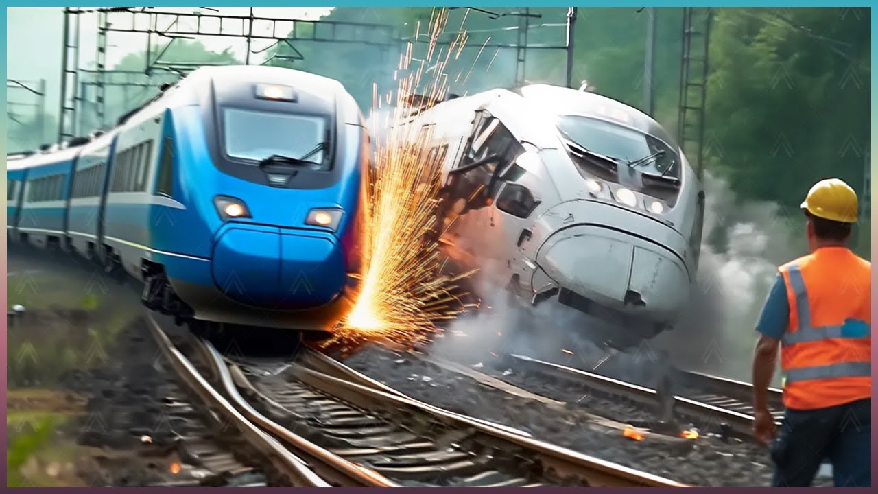 Unbelievable Train Moments Caught on Camera - YouTube