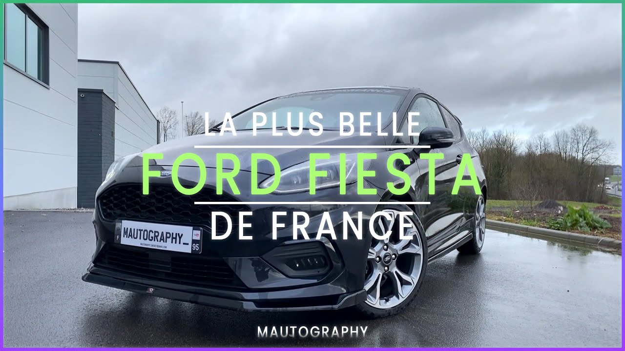 J'essaie la FORD FIESTA ST LINE 2020 la plus BELLE DE FRANCE !! - YouTube